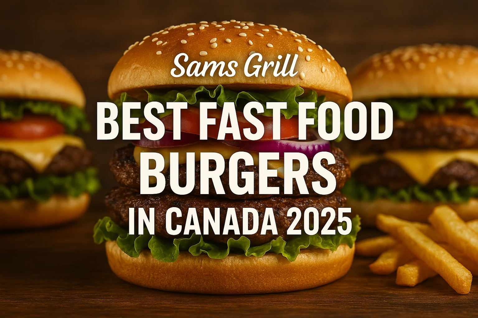 Find out the best burgers in Canada